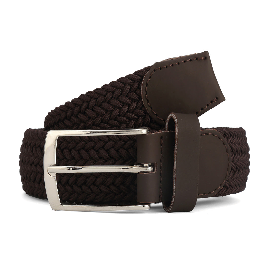 Cinturon Trenzado Cafe Elastico - Hans Sachs Basics – Hans Sachs S.A.S.